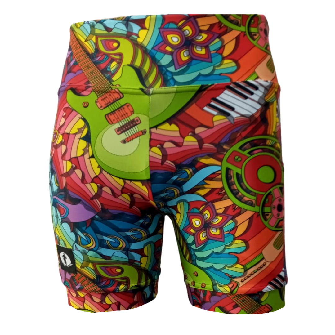 High Waist Ladies Shorts - Funky Pants